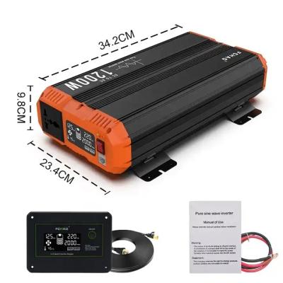 China 240V Inverter Pure Sine Wave Module Pure Sine Wave Inverter 12V 220V 1200W 1500W Pure Sine Wave Solar Power Inverter for sale