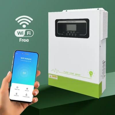 China Cheap Price Dual Input Solar Power Inverter With Mppt Pure Sine Wave Solar Inverter 3500W 5000W Mppt Solar Inverter for sale