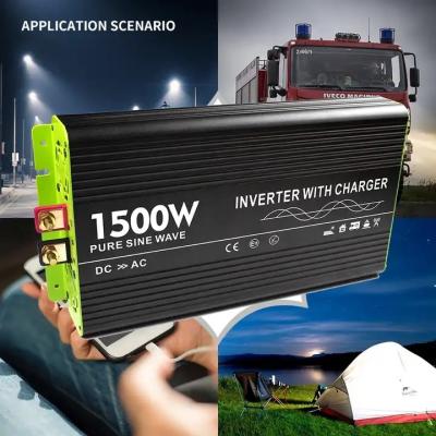 China Heavy Duty Power Inverter 1500W Pure Sine Wave Power Inverter Circuit Diagram Pure Sine Wave Inverter Ac Hybrid Power Solar for sale