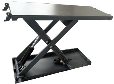 Cina Portatile Mid Rise 6600lbs Auto Jack Lifting Hydraulic Scissor Car Lift per la riparazione di auto in vendita