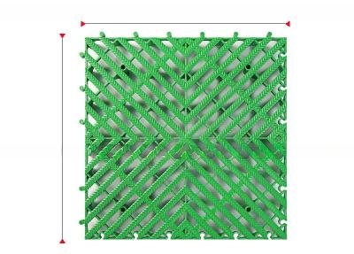 China Other Features Anti-Skid Plastic Floor Tiles for Car Washing and Durable PP Material for sale