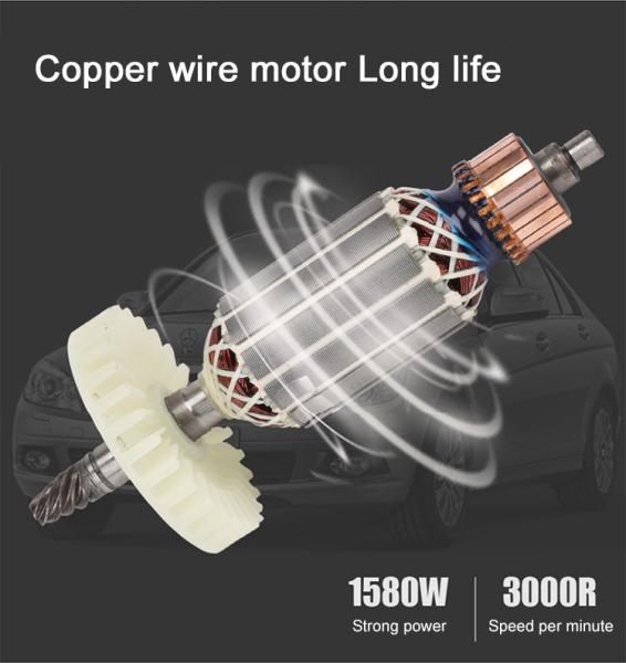 Quality 220V 1200W Adjustable Speed Electric Car Polisher for Automobile Furniture for sale