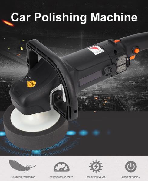 Quality 220V 1200W Adjustable Speed Electric Car Polisher for Automobile Furniture for sale