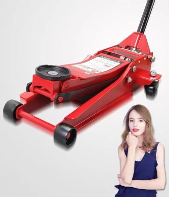 中国 パーソナライズ可能な3T低プロフィール水力床ジャック 鋼色ボックス OEMカージャックサポート 販売のため