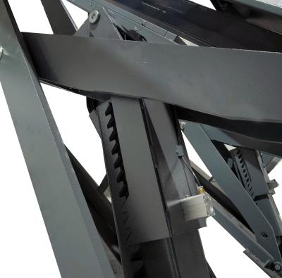 Cina 110 mm MIN Altezza 4.0t Capacità Heavy Duty Twin Scissor Car Lifter per manutenzione auto in vendita