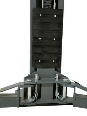 China 4.0T Double Cylinder Hydraulic Lift Two Post Auto Hoist Vehicle Ramp with Manual Unlock for sale