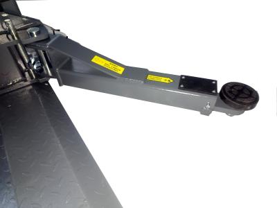 China 4.0T Double Cylinder Hydraulic Lift Two Post Auto Hoist Vehicle Ramp with Manual Unlock for sale