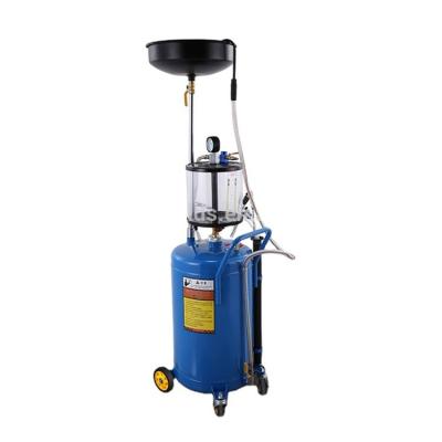 China 80L Capacidade Ferramentas hidráulicas Tanque de drenagem de óleo sob pressão Bomba rotativa aspirador de óleo elevador drenador à venda