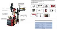 China 12-24 Inch Inside Clamping Tire Changer Machine 750W 110V C233SE CE for sale