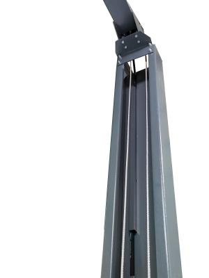 China Dubbelcilinder hydraulisch ontwerp Twee post auto lift met snelle lifttijd Te koop