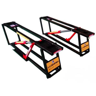 China Dual cilindro L750EL Elevador de Jack de piso hidráulico Elevador rápido pesado portátil para industrial à venda
