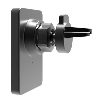 Cina ABS senza fili del supporto dell'automobile del caricatore 1.5cm del telefono spesso di 9V 2A magnetico in vendita