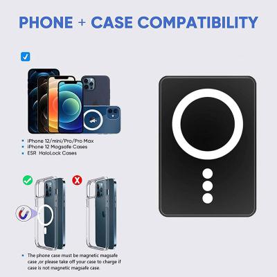 Cina ABS senza fili del supporto dell'automobile del caricatore 1.5cm del telefono spesso di 9V 2A magnetico in vendita