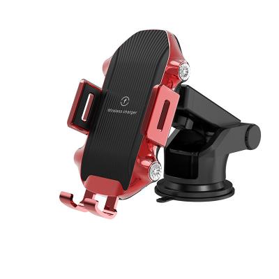Chine Support futé automatique de téléphone de capteur de chargeur sans fil de voiture de QI 10W à vendre