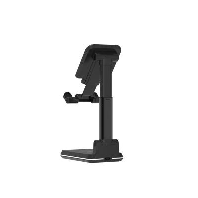 Cina Mobile Stands Phone Holder Desktop Wireless Charger Aluminium Alloy ABS Materials in vendita