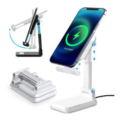 Cina QI 10W Adjustable Wireless Charger 2 in 1 Dual Wireless Charger in vendita