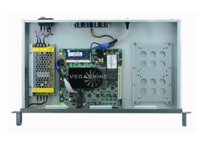 China 4 gigabit Lan embedded ATOM D525 Firewall Secuirty Appliance support ROS / Wayos for sale