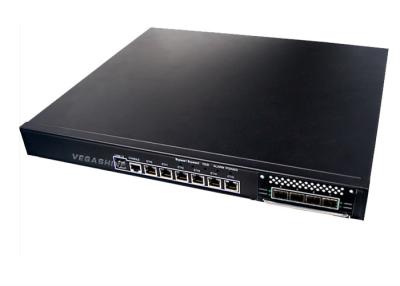 China 1U rackmount 6 gigabit RJ45 LAN ,4ports 10000 mbps SFP+ Firewall appliance/Router for sale