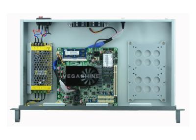 China 4 gigabit LAN Intel ATOM D525 bypass Firewall security appliance / Router 1U rackmount for sale