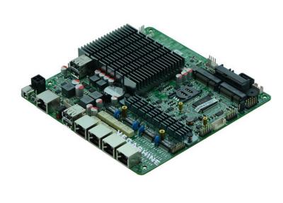 China Intel® J1900 4 gigabit LAN fanless bypass firewall network security motherboard / Mainboard for sale