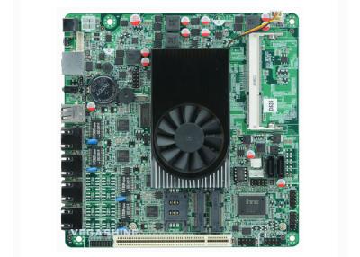 中国 ミニ ITX 4 LAN 防火壁のマザーボード機内原子 d525 プロセッサ 販売のため