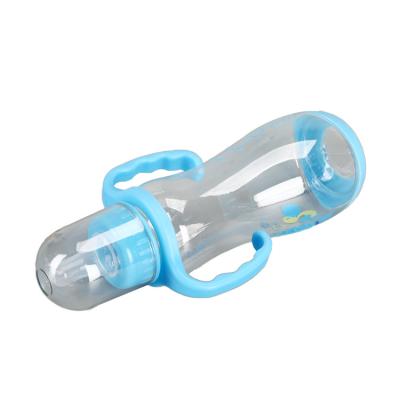 China New Launched Baby Bottle Set Perforation Shape With Handle for sale