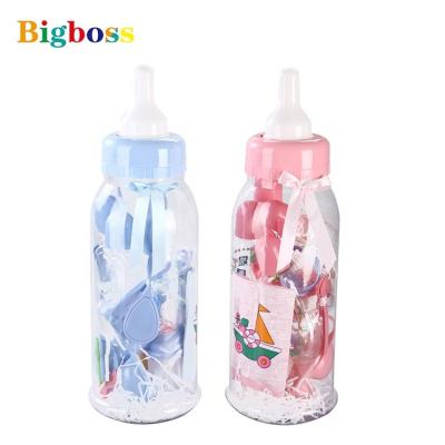 China Fashion Style Plastic Baby Feeding Bottles , Silicone Feeding Bottle Spoon Feeder for sale