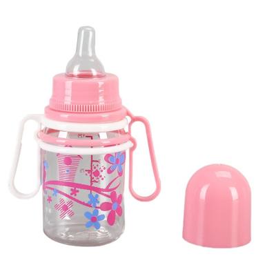 China Silicone Fashion Warmer Baby Feeding Bottle Pink Blue Green Colour for sale