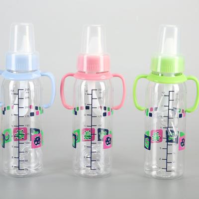 China Wholesalers China Standard Newborn Baby Bottles Hands Free 250ml for sale