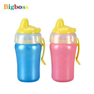China 300ml Baby Drinking Water Cup , Gourd Shape Baby Sipper Water Bottle for sale