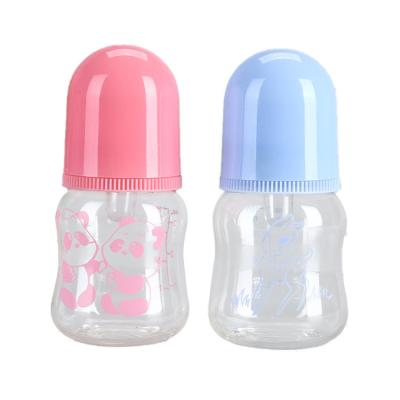 China Innovative Products Cartoon 100ml Food Grade Baby Formula Bottle For Milk for sale