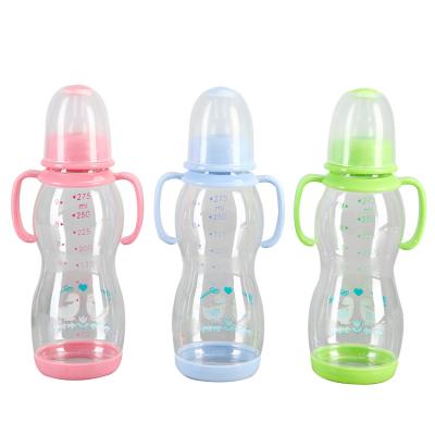 China 2021 Wholesale Breastfeeding Standard Silicon Nipple Feeding Baby Bottle for sale