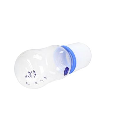 China Breastfeeding Baby Nipple Feeding Bottle Transparent Custom Design for sale