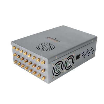Quality World's Newest 24 Antennas hand-held Phone Jammer blocking 5G WiFi GPS UHF VHF for sale