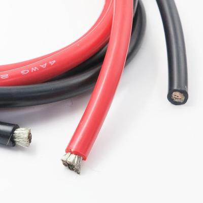 China 21 mm² (4 AWG) Red Jacket Battery Cable and Welding Cable with Flexible Rubber Jacket for Mobile Equipment for sale