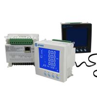 China Modbus Digital Stop Ethernet Power Meter Data Logger Three Phase 0.5S Accuracy for sale