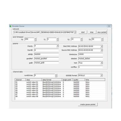 Cina Software elettrico GF4600-IEC61850 di prova dell'attrezzatura di prova di approvazione del CE in vendita