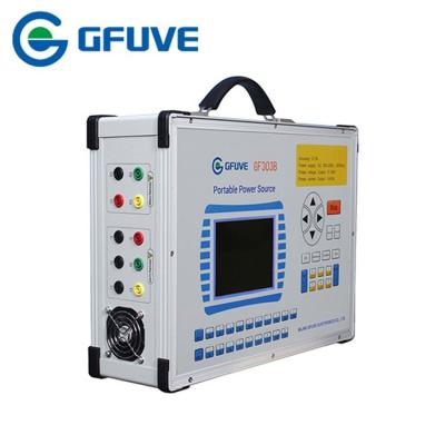 Cina alta precisione 6.8kg calibratore di corrente elettrica di CA di 3 fasi per il dispositivo del relè di protezione in vendita
