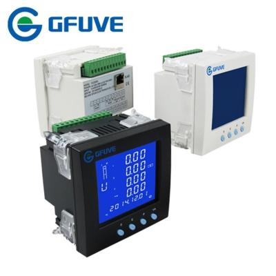 China Modbus Panel Stop Three Phase Multifunction Ethernet Digital Power Meter Data Logger With 10/100M IP Port for sale