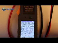 300V/120A Handheld Single Phase Energy Test Meter Calibration with scanning head
