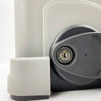 China DC 24V Automatic Sliding Gate Motor 400kg Capacity with 2 Remote Controls for sale