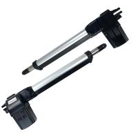 China DC 24V Solar Dual Swing Gate Opener Kit 1000kg 5m Gate Length Automatic for sale