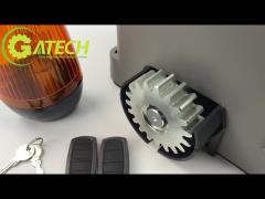 60W 24V Automatic Gate Opener Kit 400kg Solar Sliding Swing