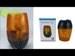 220V 110V Automatic Electric Gate Warning Light LED Yellow 23W Bulb