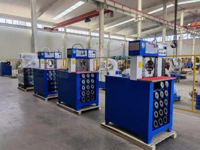 China CBK-120 Large Range Ac Pipe Crimping Machine 6-76mm Air Con Hose Crimper for sale