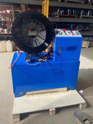 China 6-51mm Hydraulic Hose Pipe Crimping Machine Flexible Pipe Crimper 600T OEM for sale