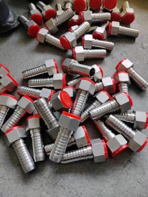 Cina Diverse materie prime e standard Acciaio al carbonio Metrica Fittings di tubi idraulici AIR NPT JIC SAE BSP Fittings di tubi in vendita