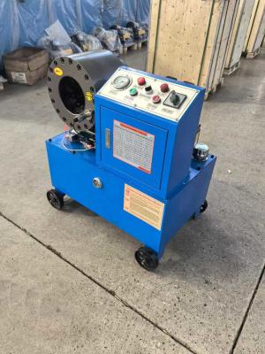 China With 4 Wheels Forging Process One-Piece Without Welding Points One-Piece Formed Material High Hardness Wear Resistance Oil Pump Pressure  Hose Crimping Machine Dx68 Hose Crimper for sale