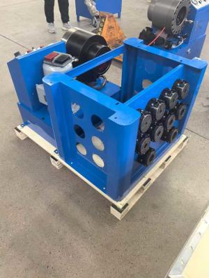 China Versatile Blue Color 1.5 And 2 Inch Portable Hydraulic Hose Crimper With 275kg Load Capacity for sale