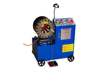 China 2 Inch Forging Process One-Piece Without Welding Points One-Piece Formed Material High Hardness Wear Resistance Oil Pump Pressure Hose Crimping Machine With 4 Wheels for sale